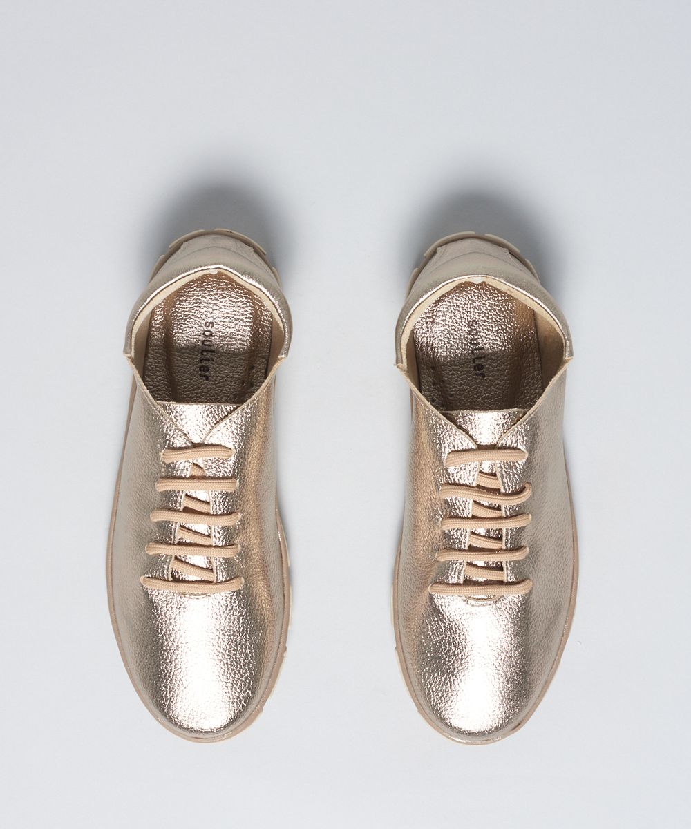 Tênis Francês Invertido - Prata Velho - Soulier Calçados