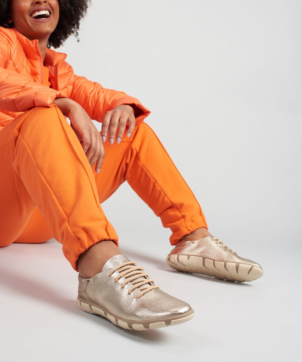 Tênis Francês Invertido - Prata Velho - Soulier Calçados